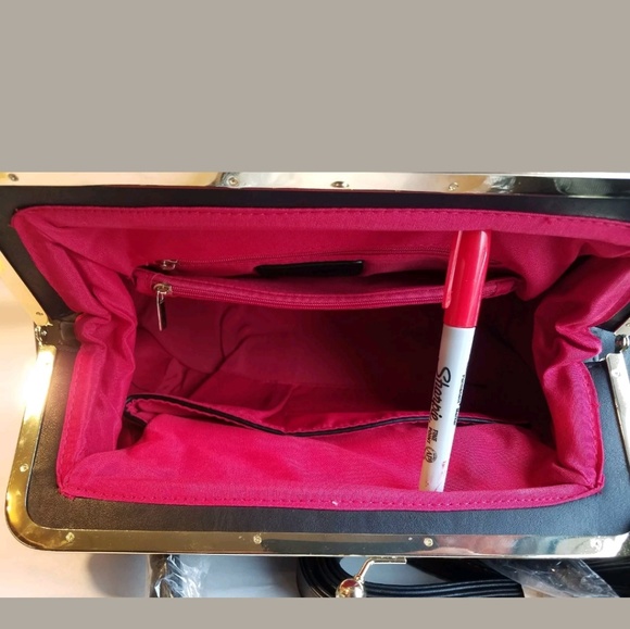 MG Collection | Bags | New Mg Collection Large Vegan Black Handbagpurse ...